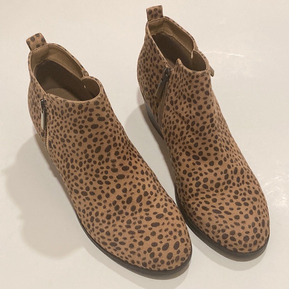 Eva & Zoe | Shoes | Eva Zoe Khloe Bootie Cheetah Animal Print Pattern 5 ...